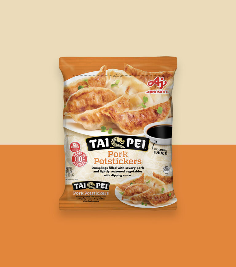 Pork Potstickers with Sauce, 46.5oz - Tai Pei