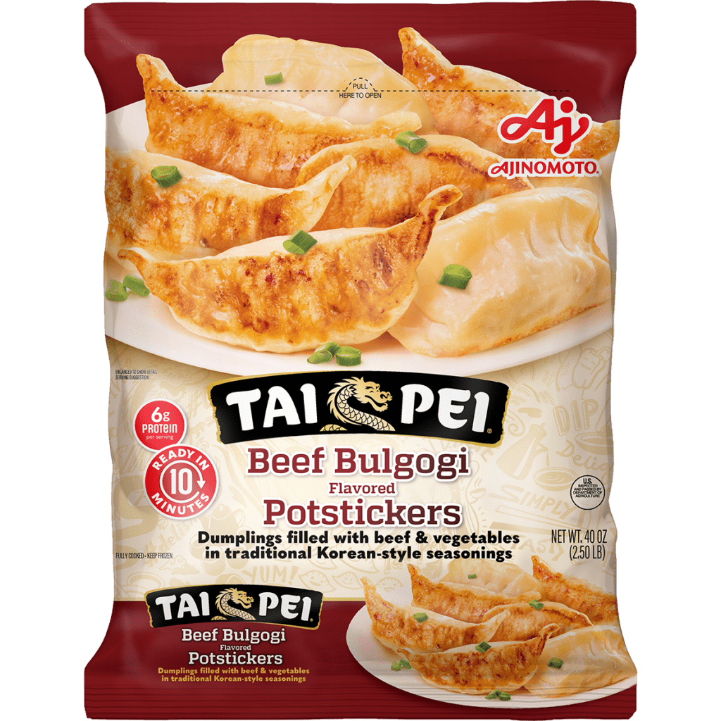 Beef Bulgogi Flavored Potstickers, 40oz - Tai Pei