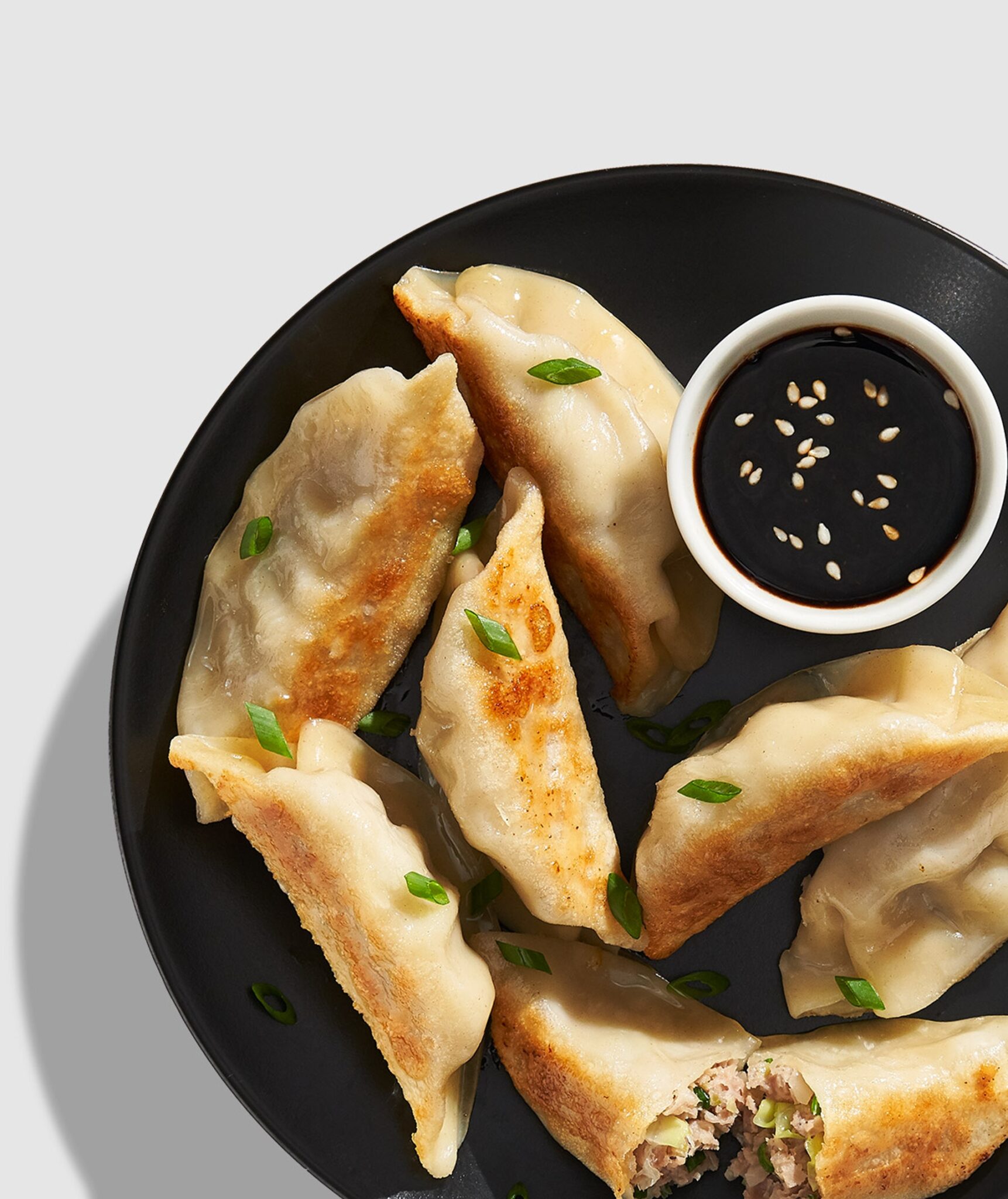 Pork Potstickers with Sauce, 46.5oz – Tai Pei