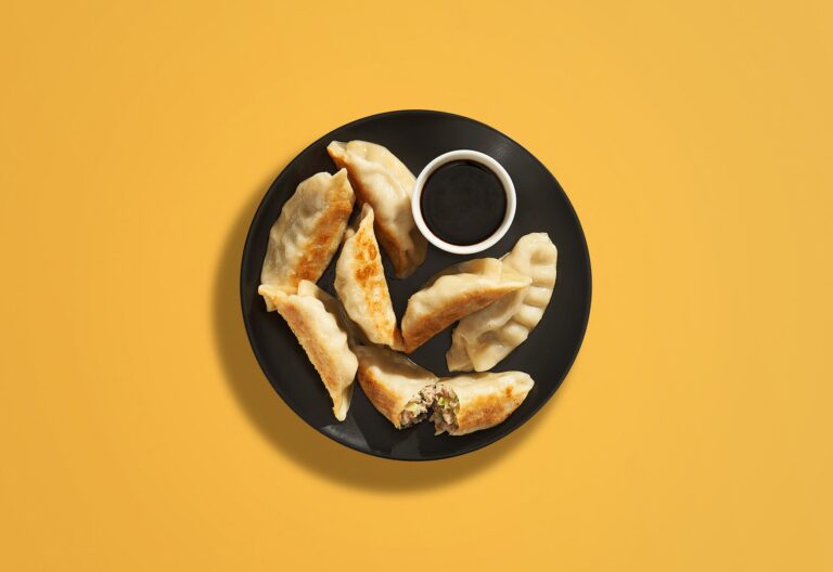 Pork Potstickers with Sauce, 24oz - Tai Pei
