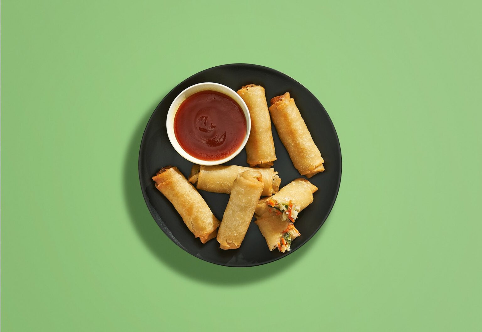 Vegetable Mini Spring Rolls, Heat & Eat 15-count, 22.5oz - Tai Pei